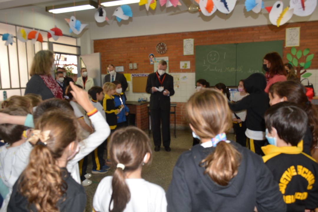 COLEGIO GOETHE | Visita del Embajador Holger Scherf